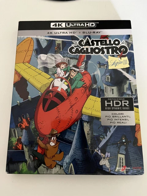 LUPIN III IL CASTELLO DI CAGLIOSTRO 4K + Blu-ray + Card (H. Miyazaki ...