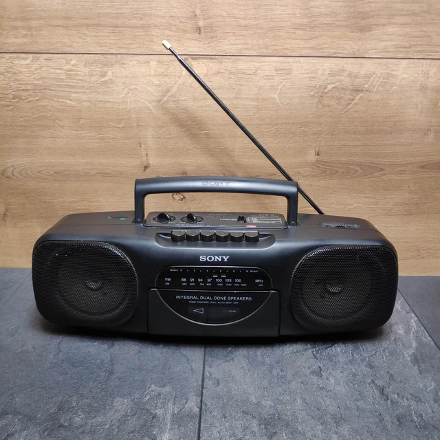 SONY CFS-B11 KASSETTENRADIO Radio Kassettenrecorder (Kassettenfunktion ...