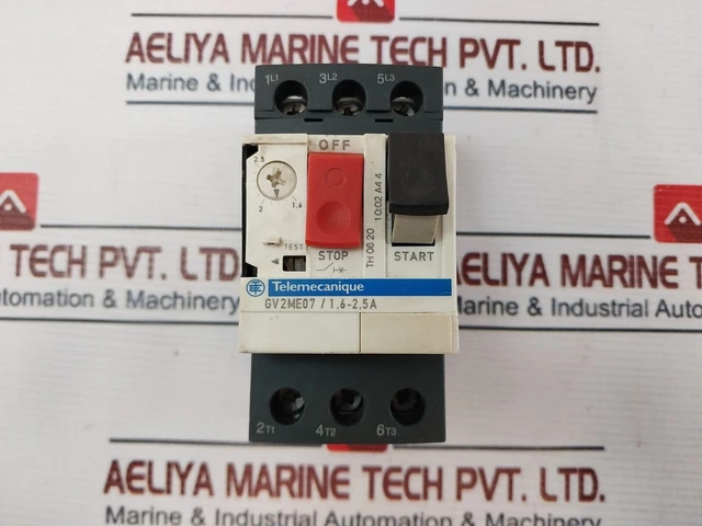TELEMECANIQUE/SCHNEIDER ELECTRIC GV2ME07/1.6-2.5A Motor Circuit Breaker ...
