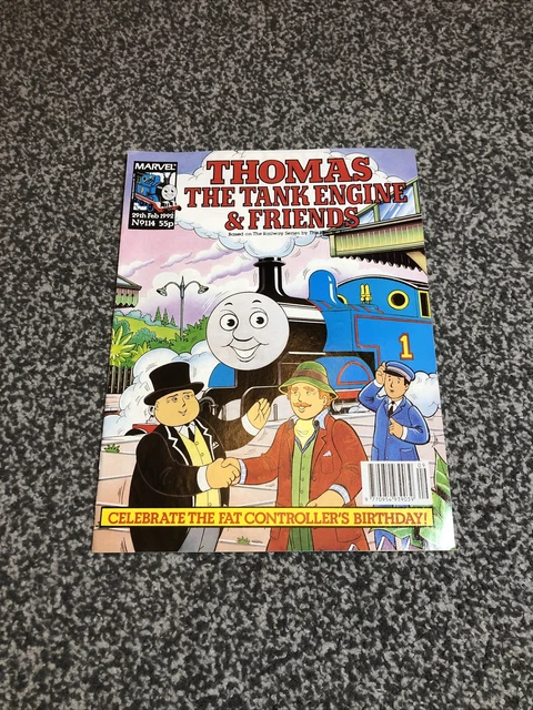 THOMAS THE TANK Engine & Friends Magazine Comic Vintage 1992 No: 114 £ ...