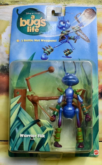 MATTEL DISNEY PIXAR A Bugs Life Warrior Flik Figure £24.99 - PicClick UK