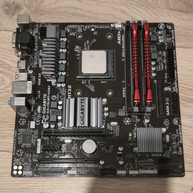 AMD FX-6300 + Gigabyte GA-78LMT-USB3 + 8GB DD Bundle £35.00 - PicClick UK