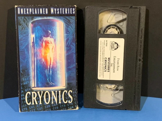 VHS UNEXPLAINED MYSTERIES: Cryonics (Front Row, 1999) Sci-Fi Documentary $8.00 - PicClick CA