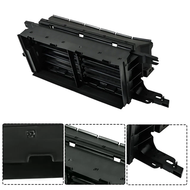 LOWER RADIATOR GRILLE Air Shutter Assembly With Motor For Ford 2018 ...