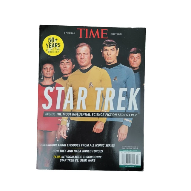 TIME SPECIAL EDITION 50 Years Final Frontier magazine STAR TREK William ...