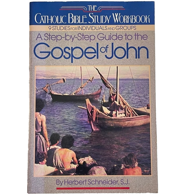 CATHOLIC BIBLE STUDY Workbook : A Step-by-Step Guide to the Gospel of ...