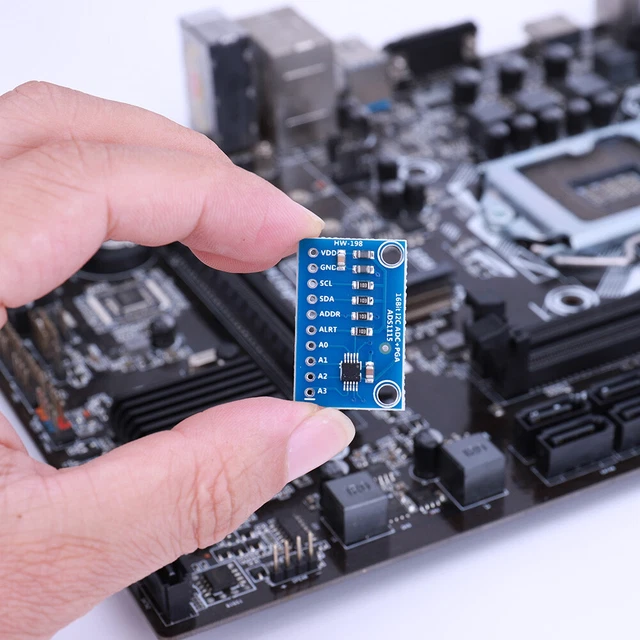 ADS1115 16 BIT I2C ADC Analog-to-Digital Converter for Arduino RPi (Old ...