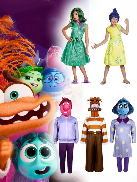 INSIDE OUT 2 All Characters Unisex Cosplay Costume+Mask Adult&Kid Fancy ...