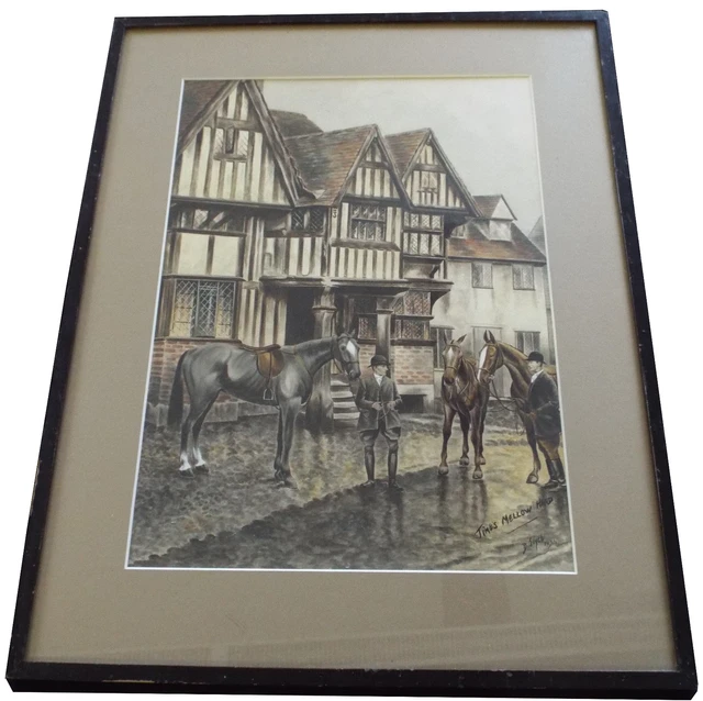 BERT JOYCE 1934 Fine Original Framed Watercolour by Listed Essex Artist ...