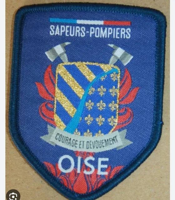 ECUSSON SAPEURS POMPIERS : Sdis 60 EUR 15,00 - PicClick FR