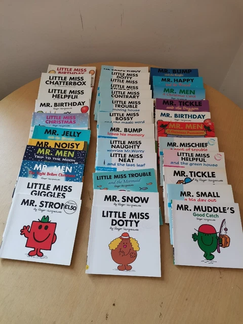 MR MEN LITTLE Miss Random Collection of 35 Books, EUR 15,80 - PicClick IT