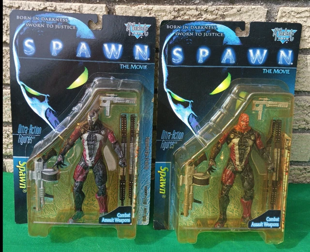 MCFARLANE SPAWN THE Movie Masked Combat Assault Weapons Ultra Action ...