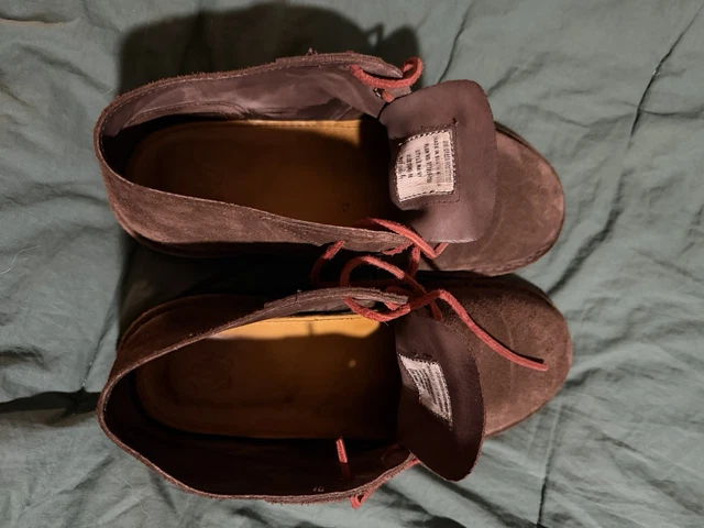 JIM GREEN MEN'S Suede Vellie Boots Brown Size 11 US with Rubber Sole £ ...