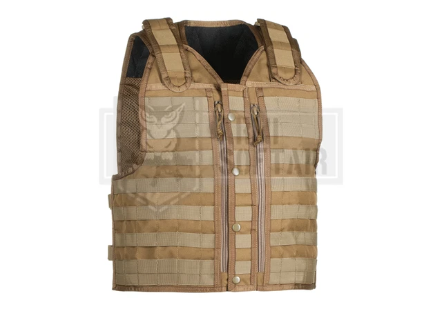 INVADER GEAR TACTICAL Vest Body Light Carrier Molle One Size Mmv Coyote ...