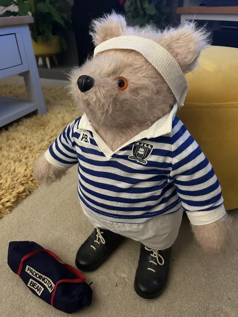 GABRIELLE PADDINGTON BEAR Rugby Player £129.78 - PicClick UK