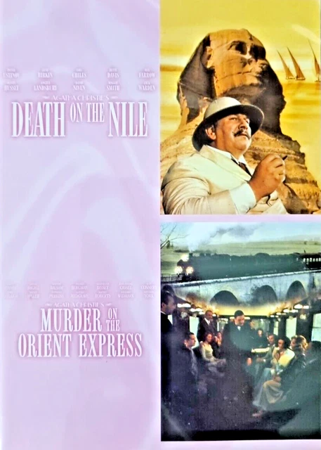 DEATH ON THE NILE/MURDER ON THE ORIENT EXPRESS (DVD 1978/74) RARE OOP ...
