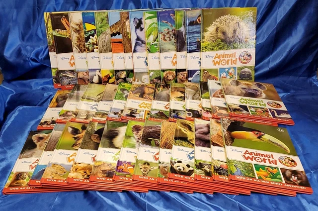 DISNEY ANIMAL WORLD Collection of 37 Books £37.08 - PicClick UK
