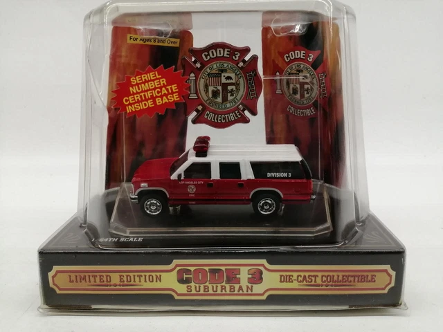 CODE 3 CITY Of Los Angels Fire Depart 1/64 Diecast Model £113.90 ...