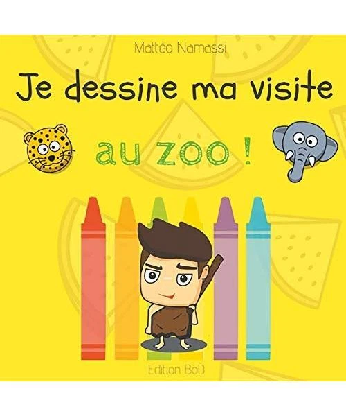 JE DESSINE MA visite: au zoo !, Mattéo Namassi EUR 9,05 - PicClick FR