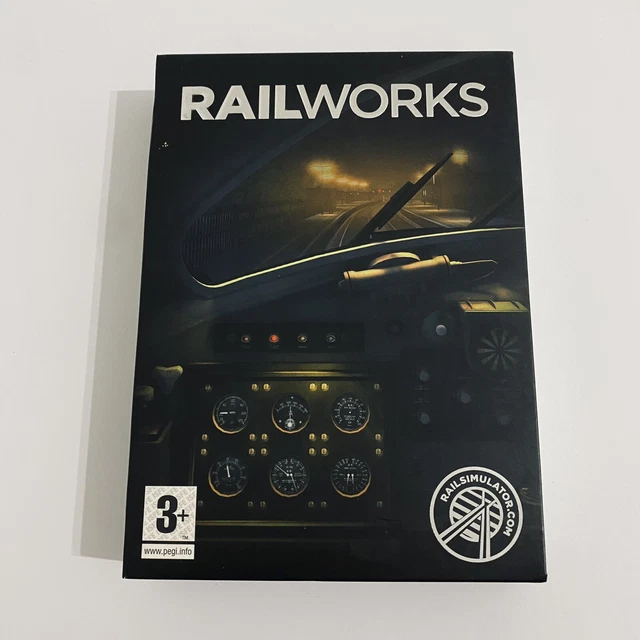 TRAIN SIMULATOR RAILWORKS PC DVD Windows Game Rail Simulator 2 ...