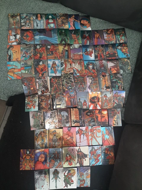 1995 SHI CHROMIUM Card Comic Images Wiliam Tucci TRADING CARDS 78/89 US ...