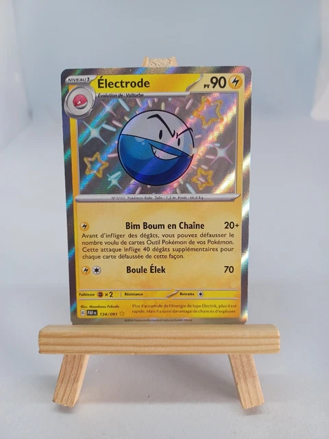 CARTE POKEMON , Electrode Shiny 90 PV , 134/091 , Card , EUR 9,90 ...