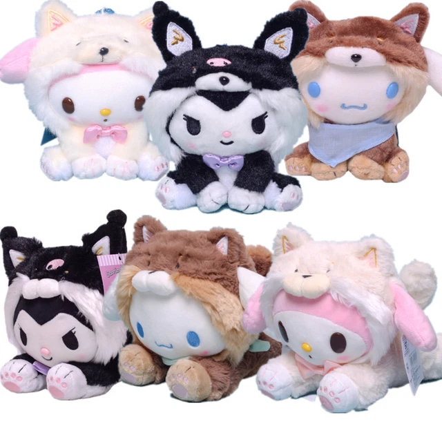 My Melody Cinnamoroll Kuromi Sanrio Plush Toys Cartoon Doll T
