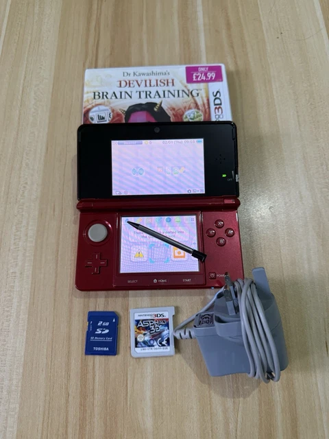 NINTENDO 3DS RED Handheld Console £130.70 - PicClick UK