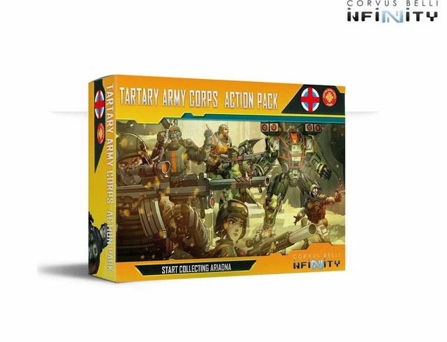 INFINITY: ARIADNA TARTARY Army Corps Action Pack New $95.00 - PicClick CA