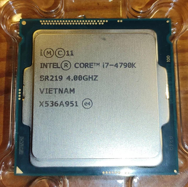 INTEL CORE I7-4790K (4C/8T) Boost 4,40 GHz Socket 1150 EUR 89,00 ...