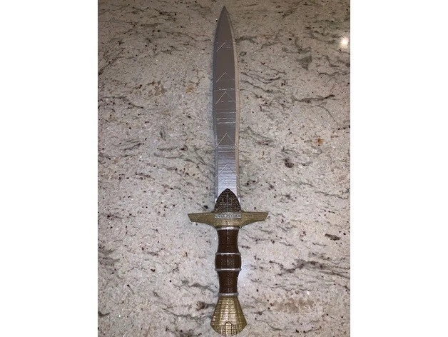 LIFE SIZE RIPTIDE Sword Greek Xiphos Sword Anime Cosplay Kit 3D Printed ...
