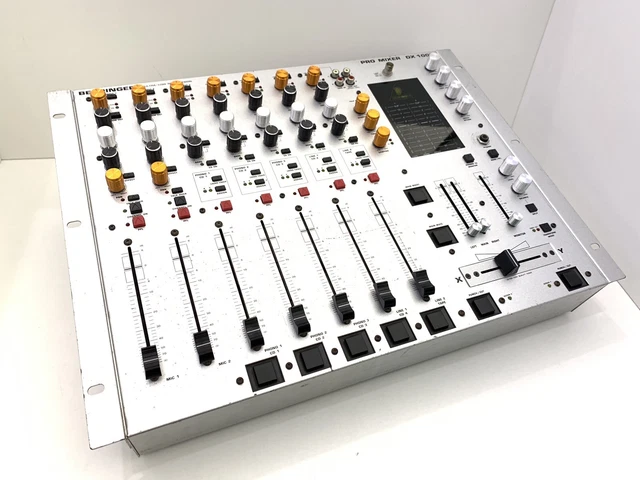 BEHRINGER PROFESSIONNEL PRO Mixer Dx 1000 Vintage 1980 Revêtu Working ...