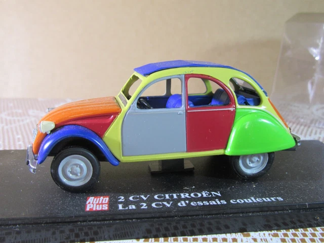 804X AUTO PLUS Eligor 18 Citroën 2cv La 2 cv d'Essais Couleurs 1:43 ...