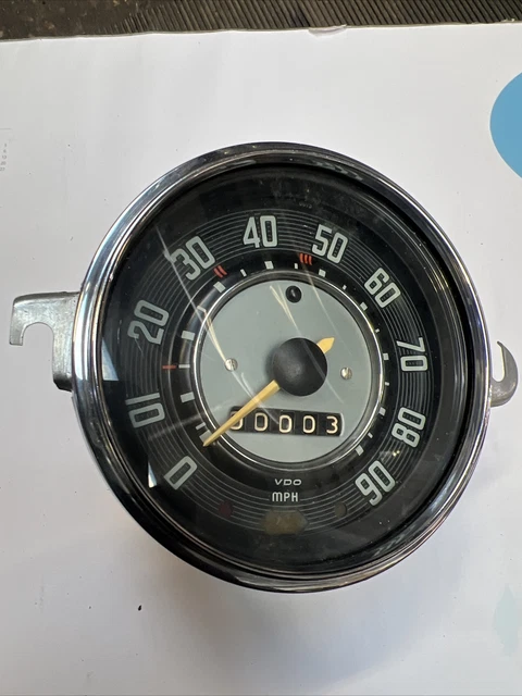 GENUINE 1960 VW Beetle Bug Vdo Speedometer Gauge Classic Vintage Air ...