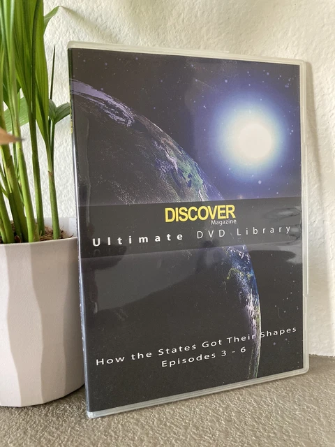 DISCOVER MAGAZINE ULTIMATE DVD Library How the States Got Their Shapes ...