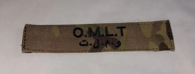 ANCIENNE BANDE PATRONYMIQUE Scratch Afghanitan OMLT Très Rare ...