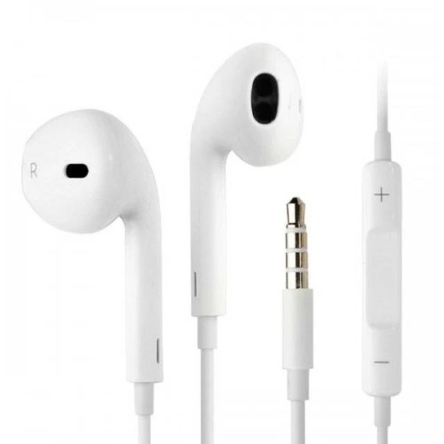 APPLE EARPODS WITH 3.5mm Headphone Plug and Lightening Jack Adapter ...