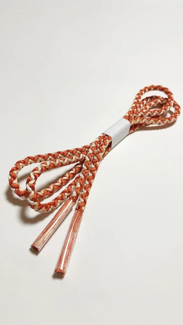JAPANESE KIMONO ACCESSORIES 'OBI JIME' Silk/Orange/Obi cord/Obijime ...