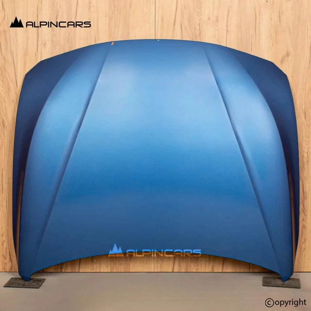 ORIGINAL BMW F30 F31 F32 F36 Motorhaube Engine Hood B45 Estoril Blau ...