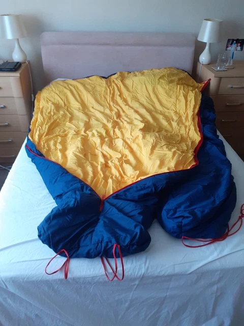 VINTAGE SLEEPING BAGS X2 Caravan Backpacking Navarac Made In Sweden £30 ...