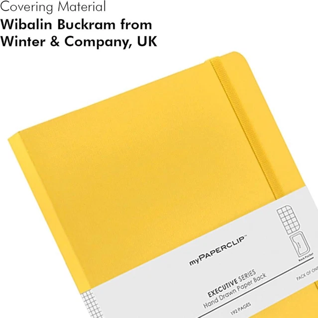 EXECUTIVE SERIES A5 Checks/Square Grid Notebook | 192 Pages, 80 GSM ...