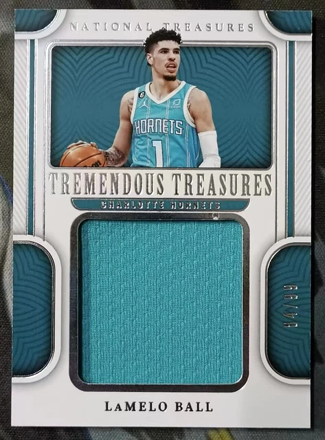 PATCH LAMELO BALL 2022-23 Panini National Treasures 84/99 énorme #TT ...