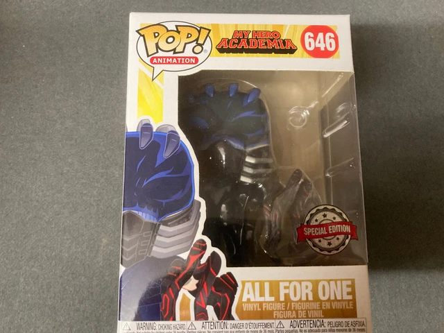 STATUETTA VINILE POP! ANIMATIOn My Hero Academia 646 Tutto per Uno ...