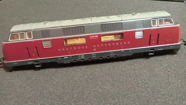 ROCO H0 DIESELLOK V200 035, DB, DC, Licht, NEM, EUR 53,95 - PicClick DE