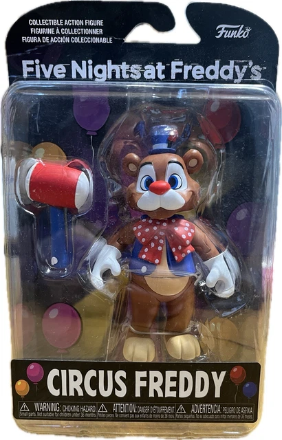 FIVE NIGHTS AT Freddy's Circus Freddy Action Figure Funko 2022 £8.99 ...
