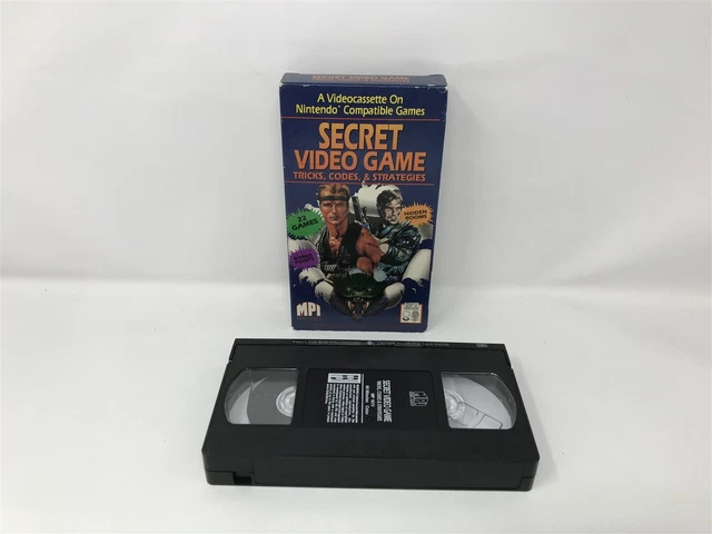 SECRET VIDEO GAME Tricks Codes & Strategies Mpi Vhs Nintendo Passwords ...