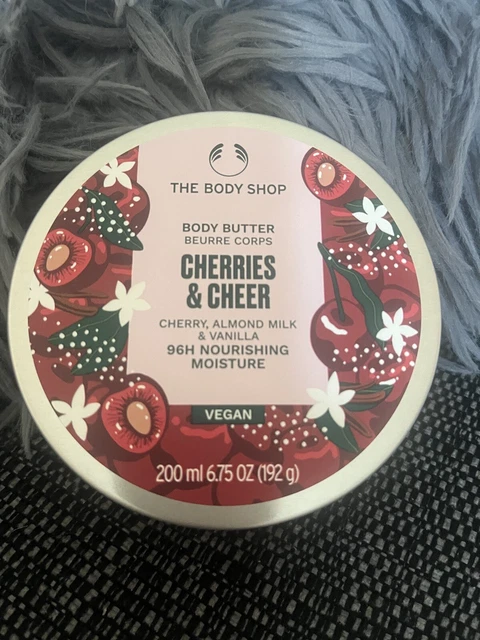 THE BODY SHOP, Cherries And Cheer Body Butter, 200ml Limited edition £ ...