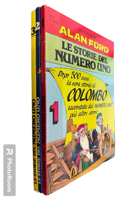 ALAN FORD LE Storie del Numero Uno n° 1 - 2 -3 del 1992/93 di Magnus ...