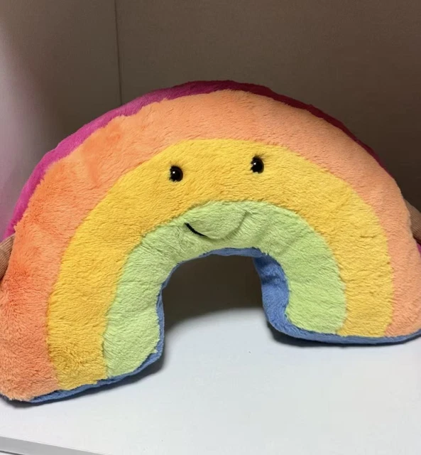 JELLYCAT AMUSEABLE RAINBOW Series Fur Toys New with Tag and Dust Cover ...
