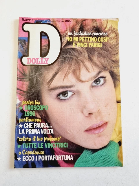 RARE MAGAZINE DOLLY 377-1986 Patsy Kensit EUR 16,90 - PicClick FR